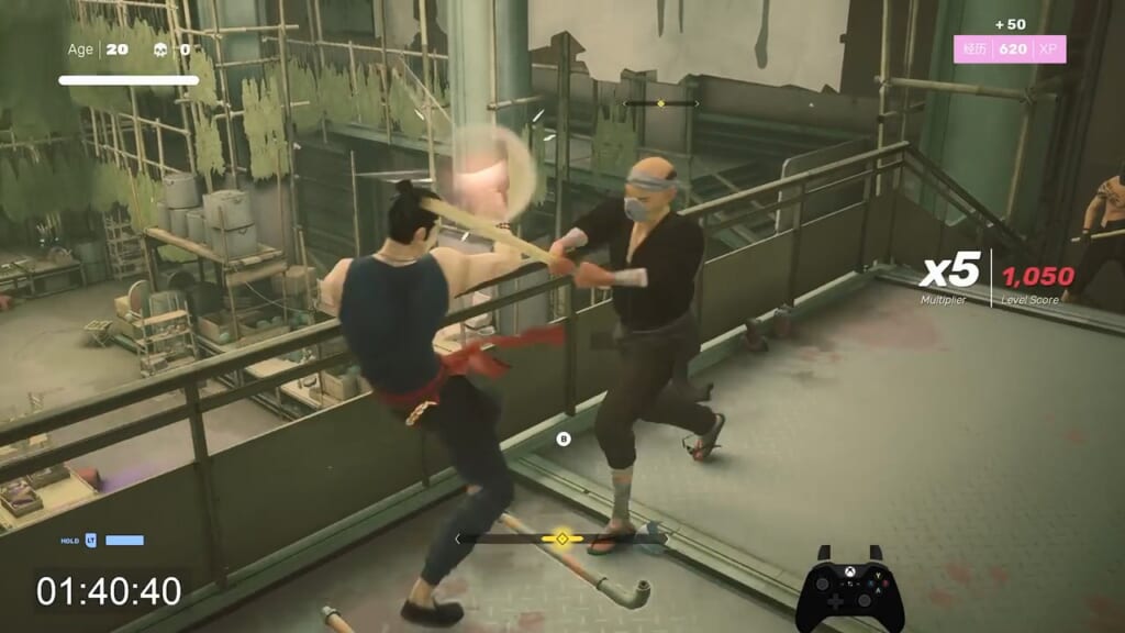 『Sifu』で、ノーデス22分でクリアするプレイヤーが現れる