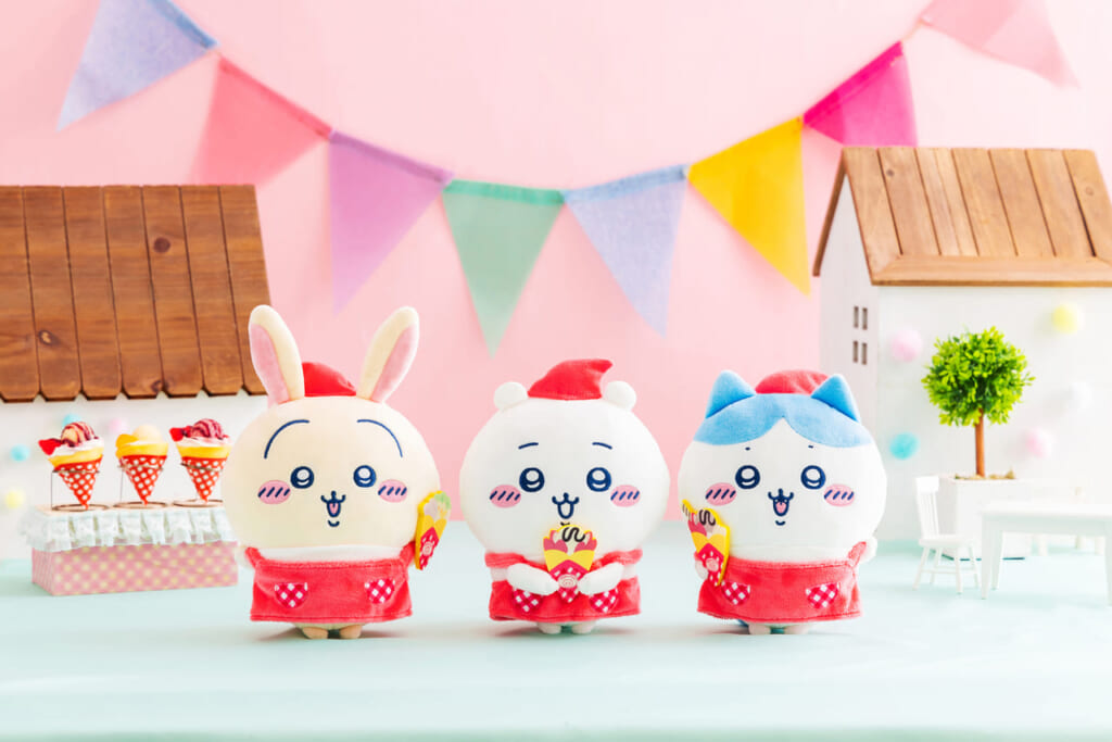 『ちいかわ』クレープモチーフのオンラインくじが発売決定