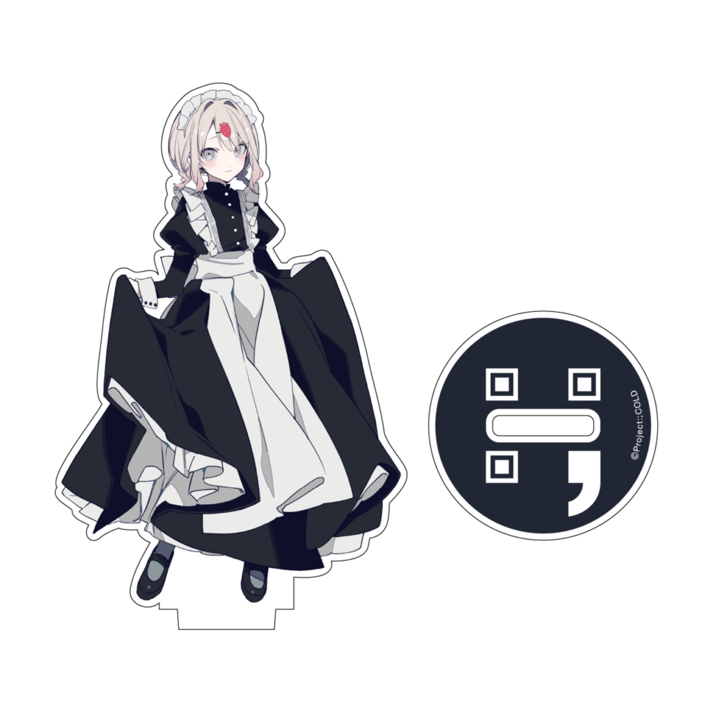 望月けい先生“描き下ろし”グッズがPARCOに登場！オンラインくじ第一弾として『Project:;COLD』のキャラがメイド服に
