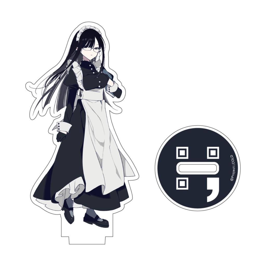 望月けい先生“描き下ろし”グッズがPARCOに登場！オンラインくじ第一弾として『Project:;COLD』のキャラがメイド服に