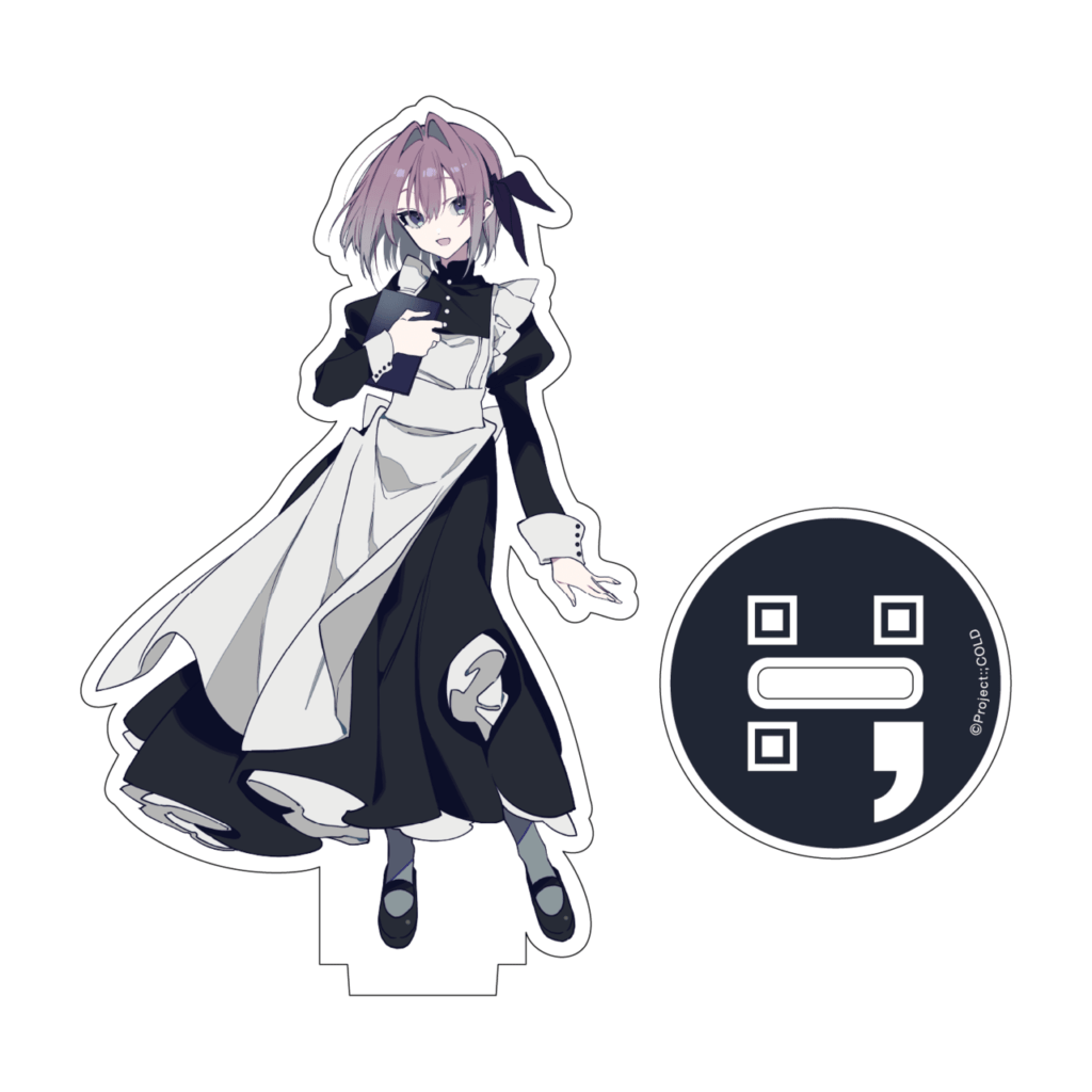 望月けい先生“描き下ろし”グッズがPARCOに登場！オンラインくじ第一弾として『Project:;COLD』のキャラがメイド服に