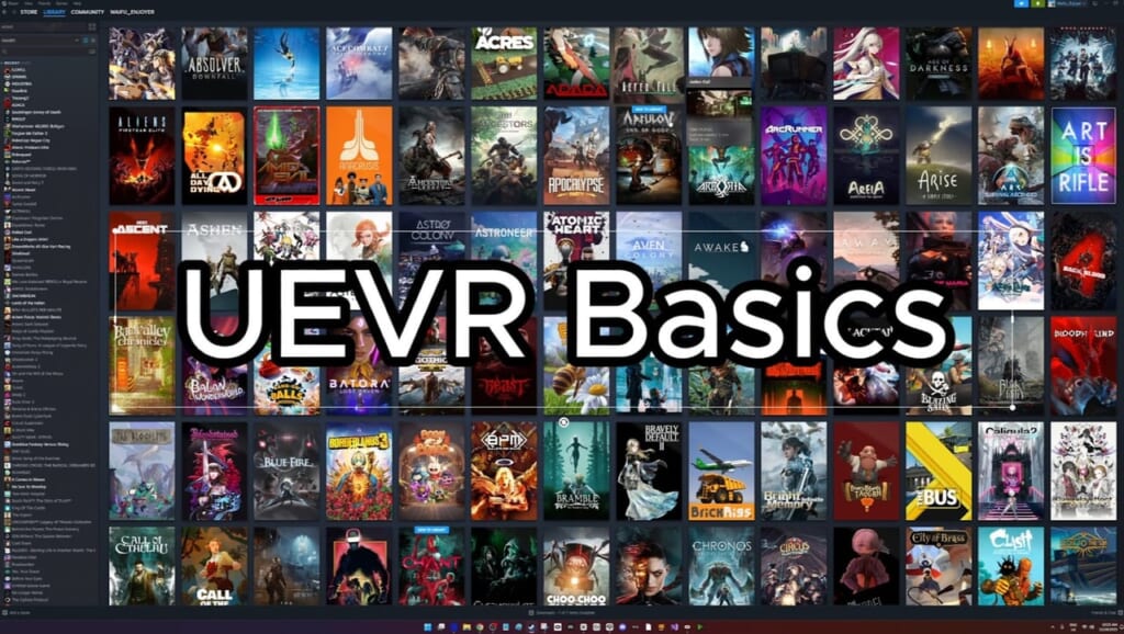 「Unreal Engine」で制作されたゲームをVR化させる非公式ツール「UEVR」がリリース