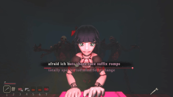 『Blood Typers』体験版が配信開始。タイピングサバイバルホラゲー