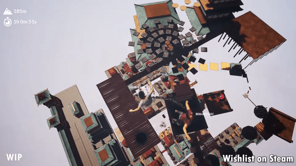 『Chained Together』発売開始。他のプレイヤーと鎖で繋がれた状態で地獄のアスレチックを攻略する異色のゲーム