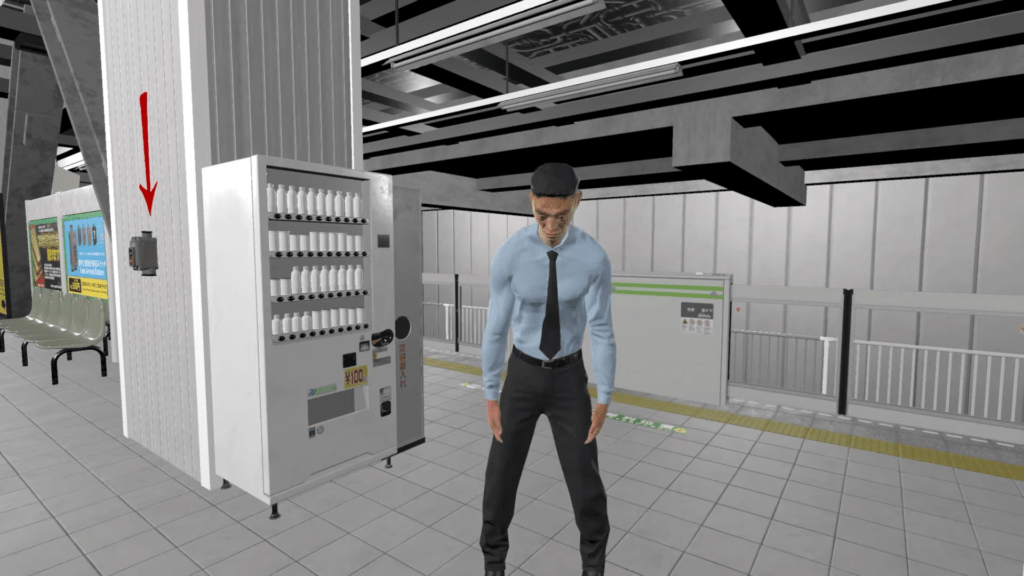 駅のホームから脱出する8番出口ライクなゲーム『3番線 | Sanbansen』6月6日昼12時に発売