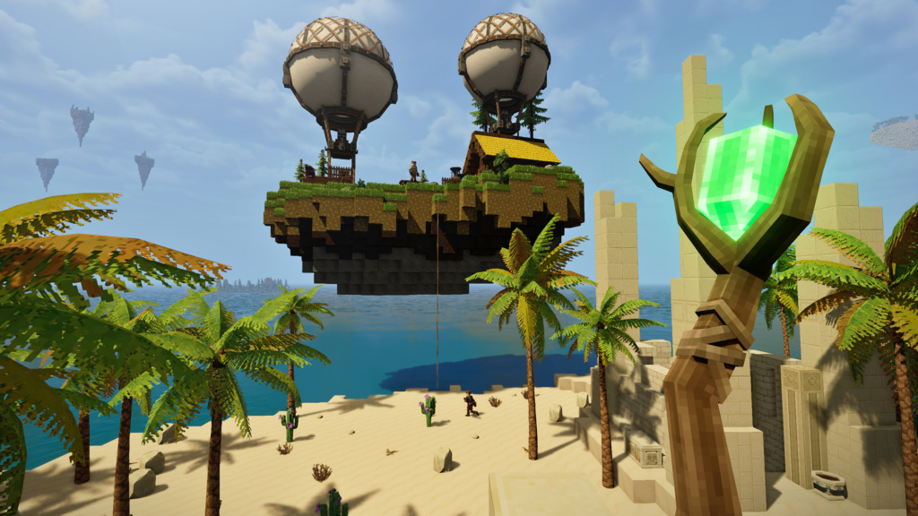 『SkyVerse』紹介：「空に浮かぶ島」が舞台の『マイクラ』風新作【gamescom2024】