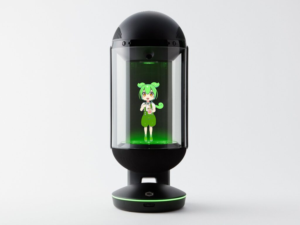 「ずんだもん」を召喚し、AIでコミュニケーションを楽しむことできる「Gatebox」が「カップヌードル」の賞品に