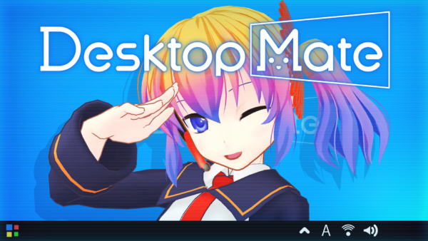 『Desktop Mate』1月8日より配信開始。第一弾キャラクターは「初音ミク」