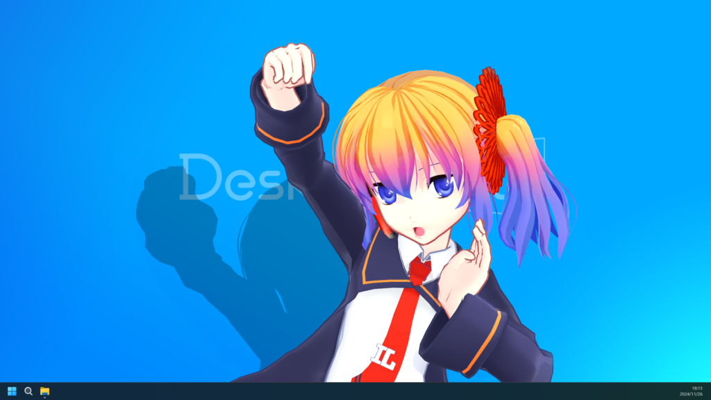 『Desktop Mate』1月8日より配信開始。第一弾キャラクターは「初音ミク」