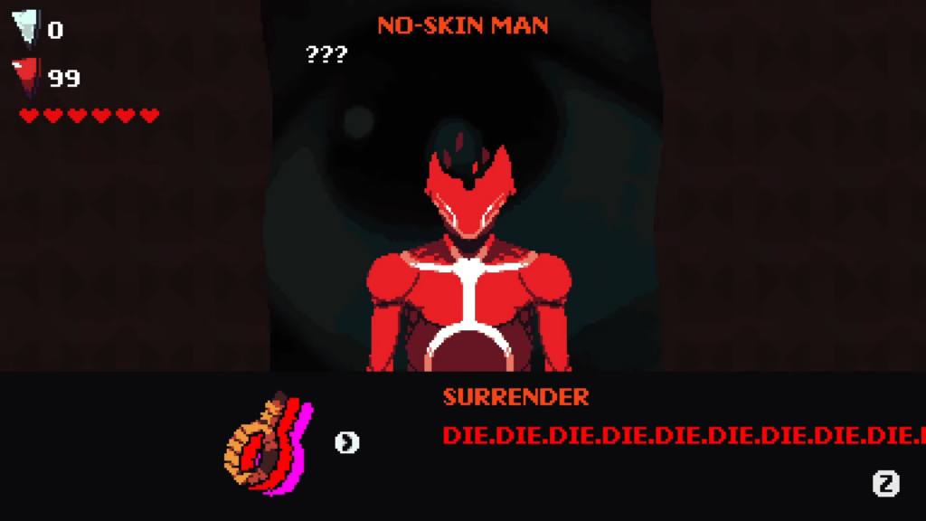 『NO-SKIN』配信開始。不気味で不穏なアートが“刺さる”ホラー・ローグライトRPG